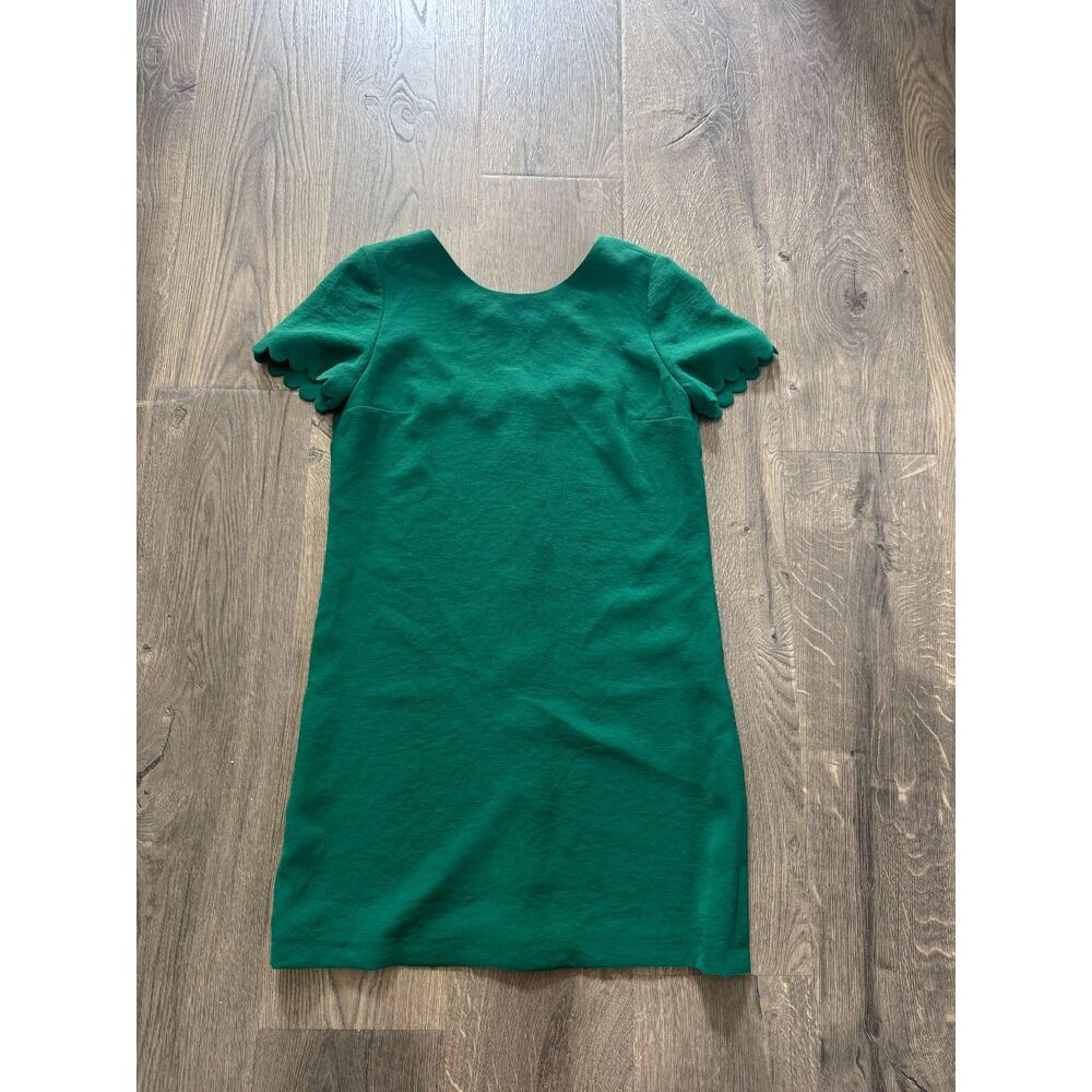 Sezane | Dresses | Sezane Meline Dress Button Up Green Short Sleeve ...
